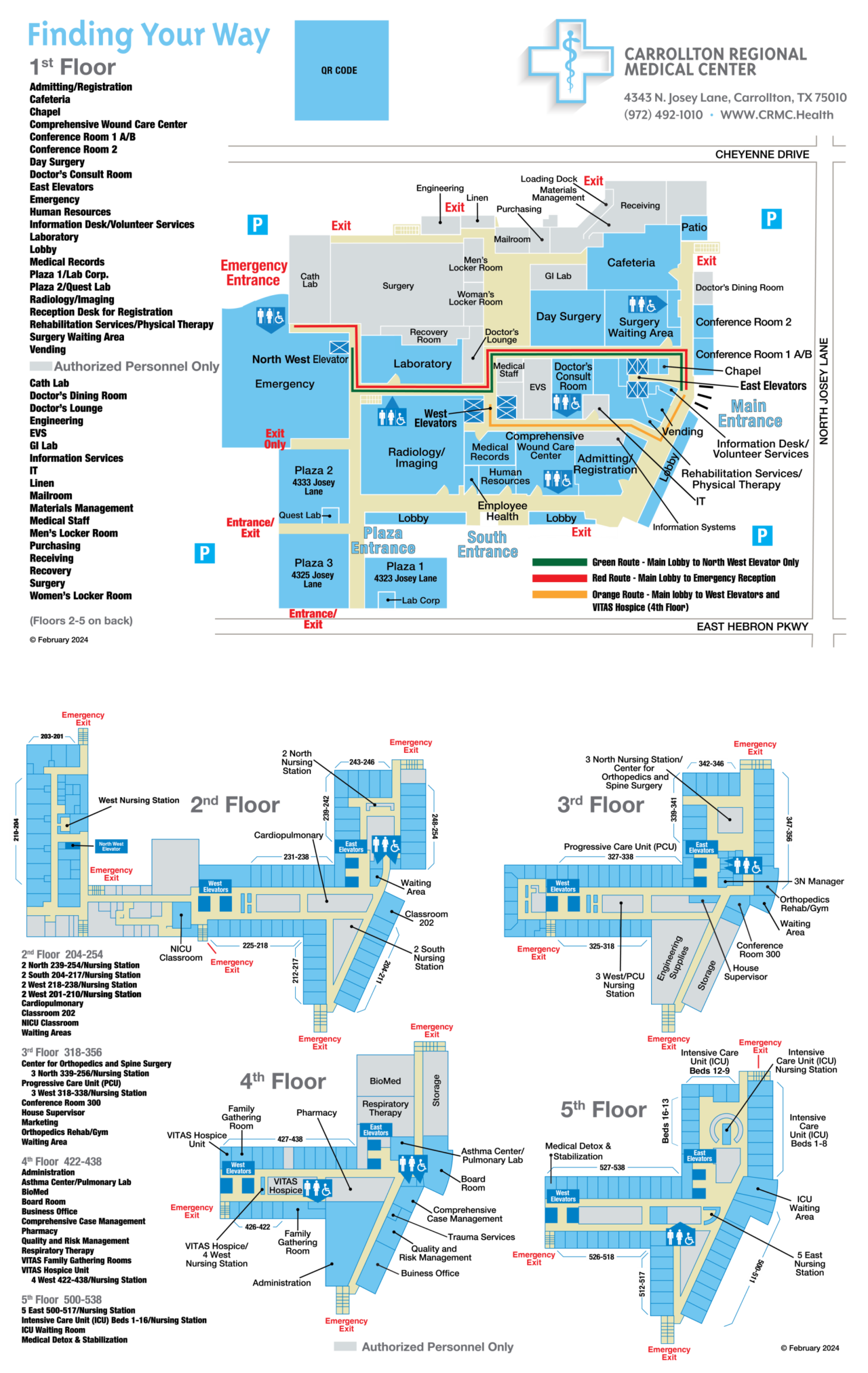 Hospital Map » Carrollton Regional Medical Center